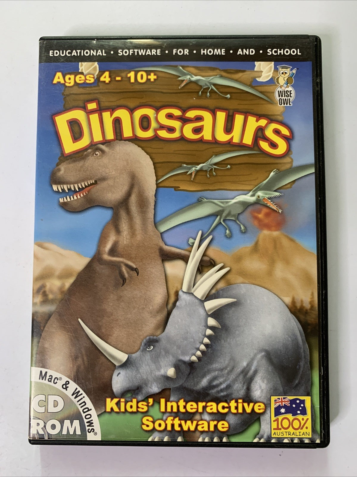 Dinosaurs: Kids Interactive Software PC Windows MAC CD-ROM Educational ...