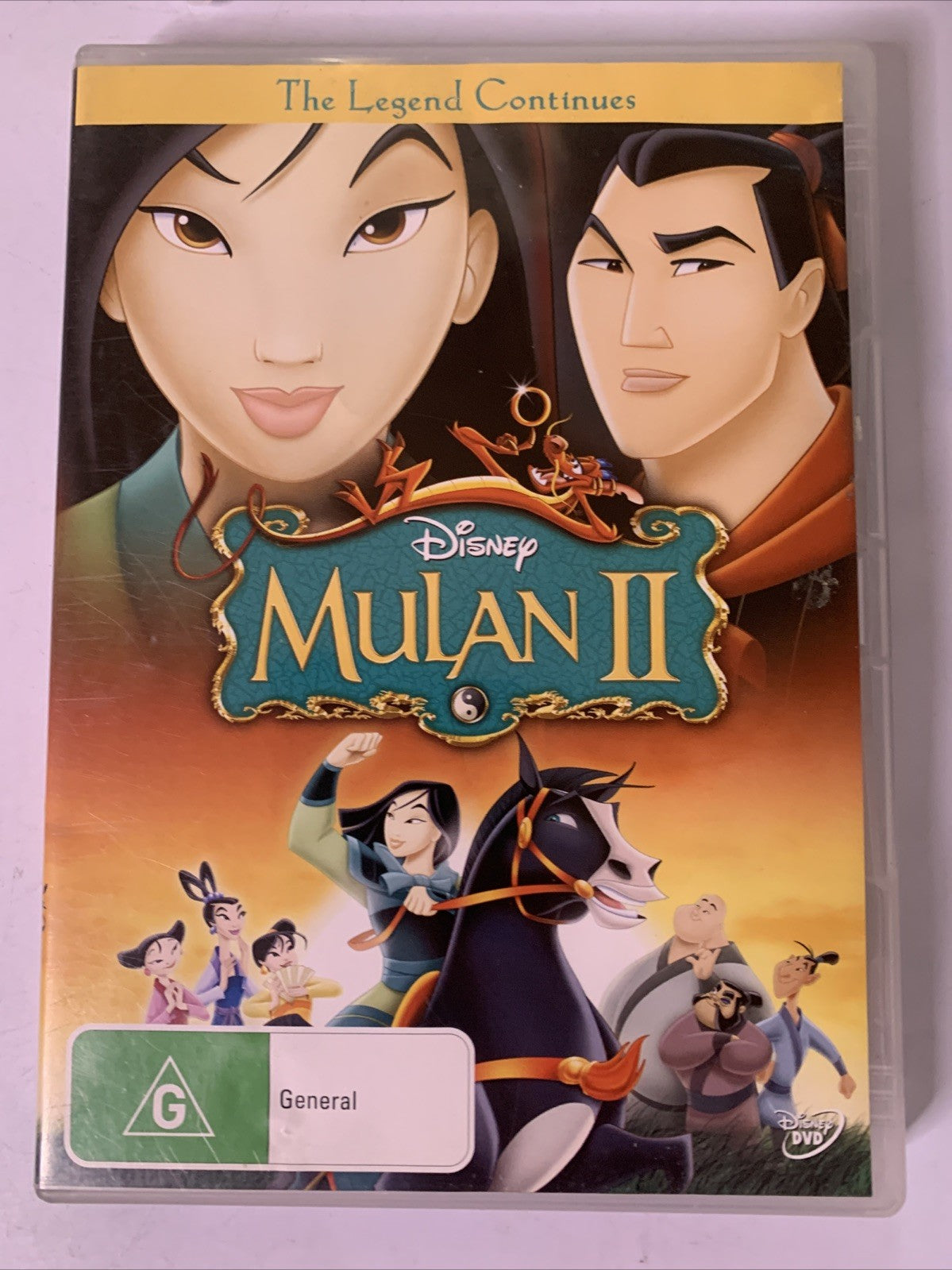 Mulan II (DVD, 2004) Disney Animation Region 4 – Retro Unit