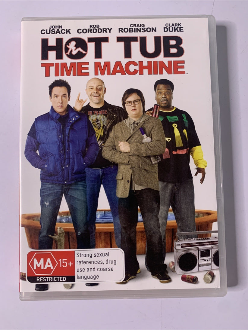 Hot Tub Time Machine (DVD, 2010) John Cusack, Rob Corddry Region 4 ...