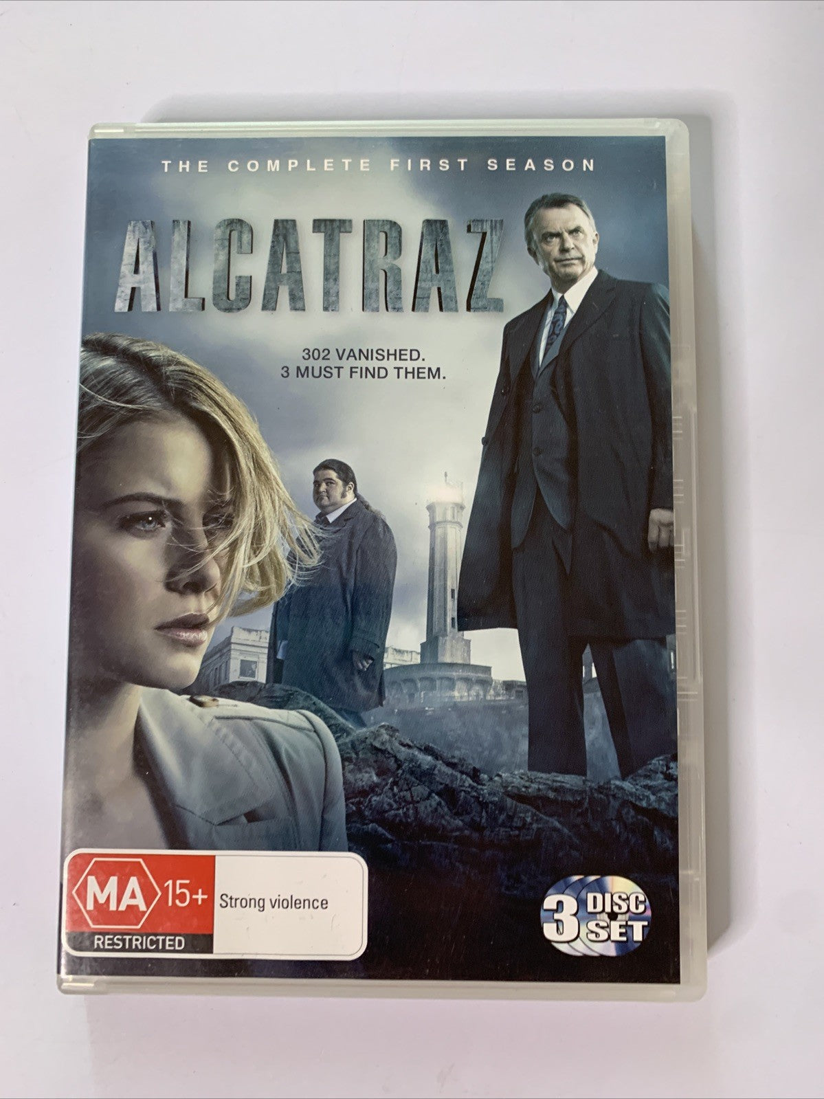 Alcatraz : The Complete Season 1 (DVD, 2012, 3-Discs) Sam Neil Region ...