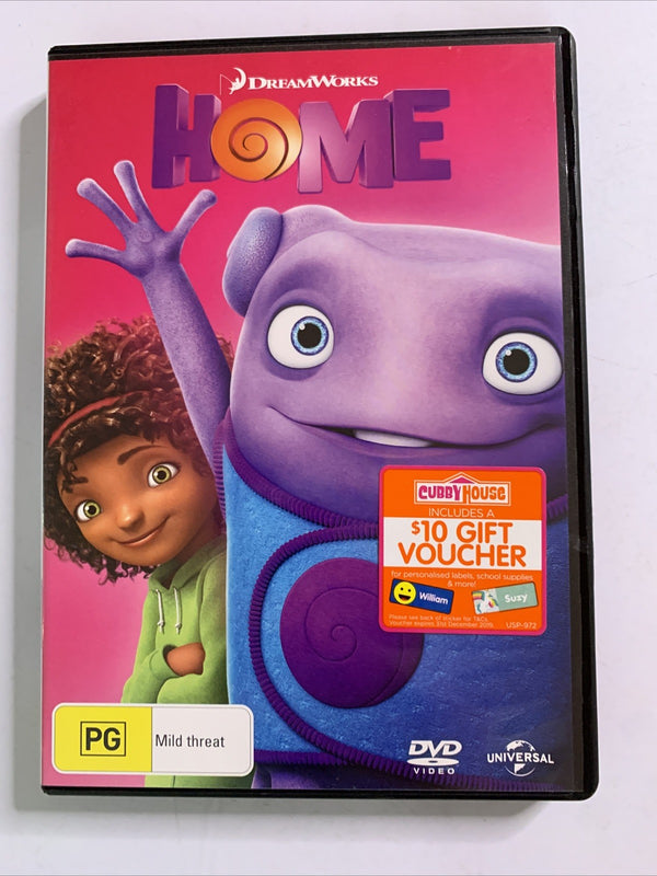 Home (DVD, 2014) Dreamworks Animation Region 4 – Retro Unit