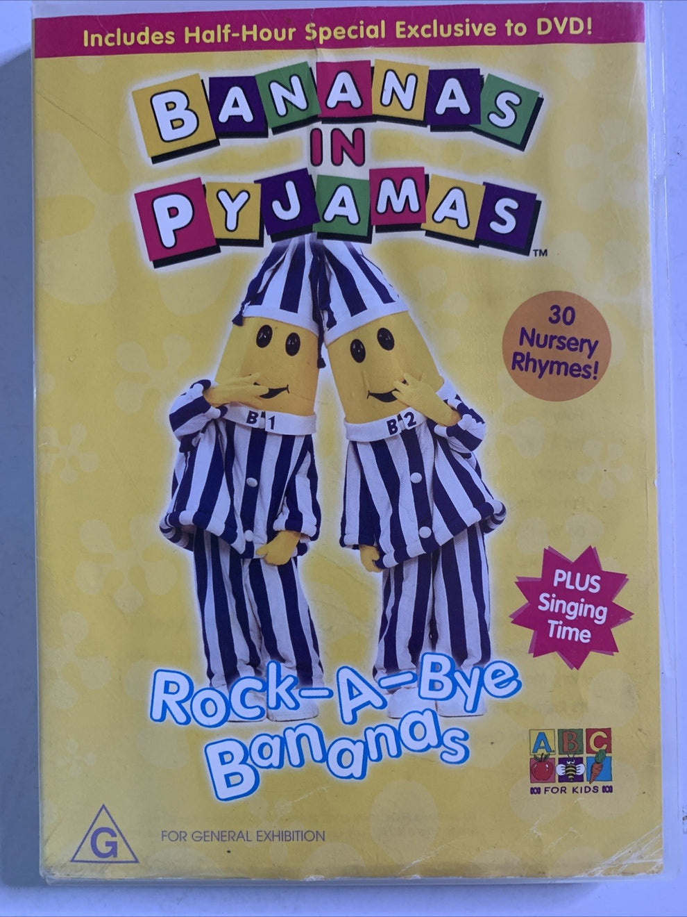Bananas In Pyjamas: Rock-A-Bye Bananas (DVD, 1999) Region 4 – Retro Unit