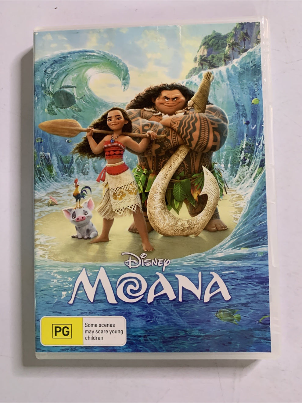 Moana (DVD, 2016) Disney Animation Region 4 – Retro Unit