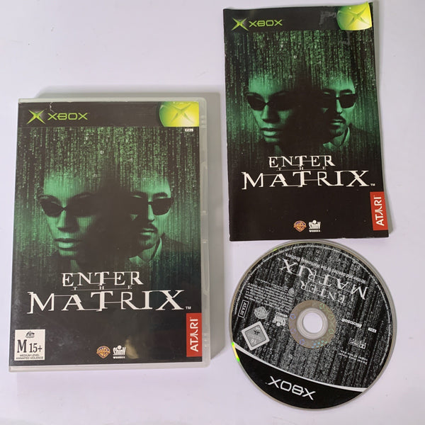 Enter The Matrix Microsoft XBOX Original PAL 2003 Game Complete – Retro ...