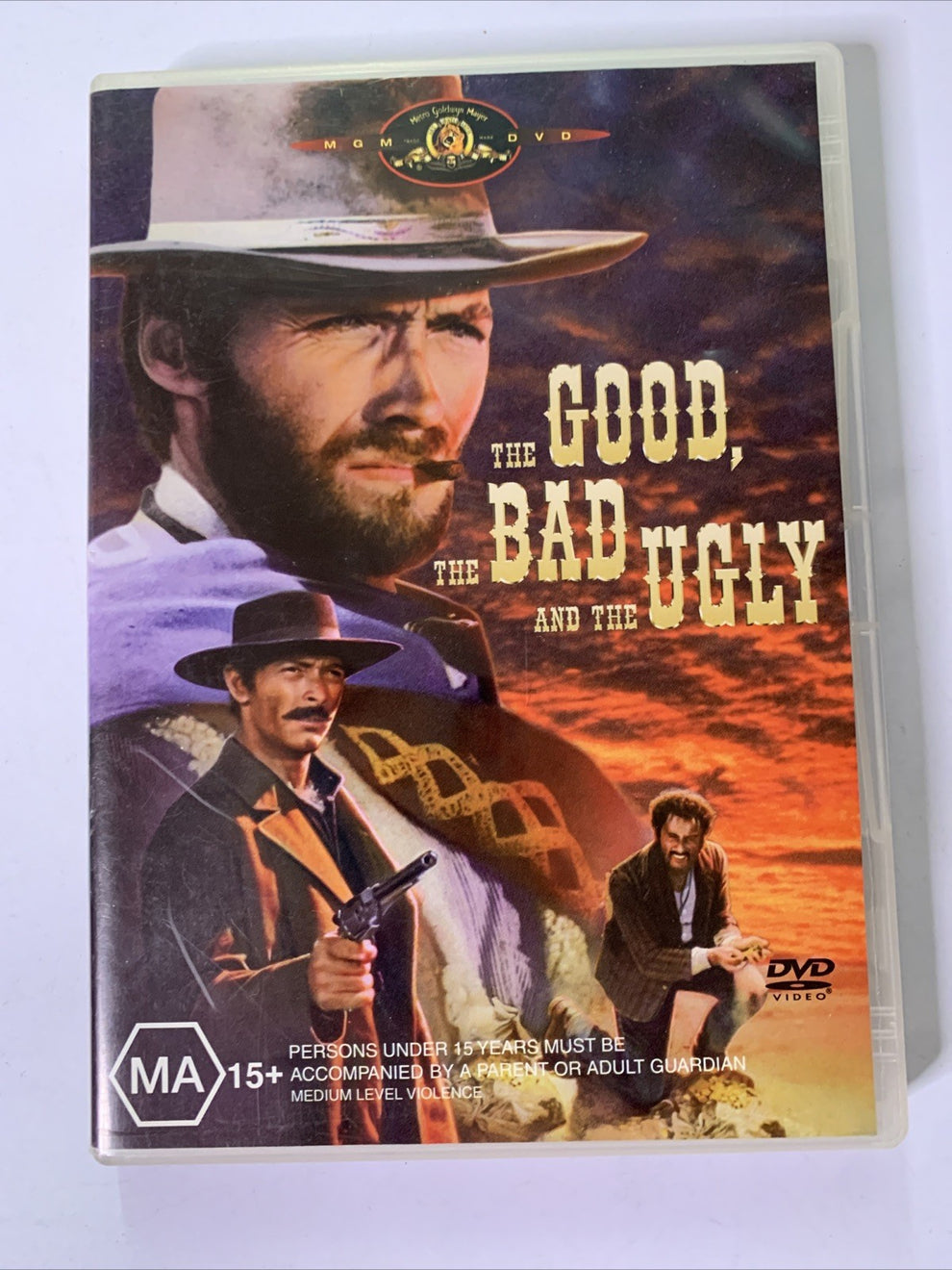 The Good, The Bad And The Ugly (DVD, 1967) Clint Eastwood Region 4 ...