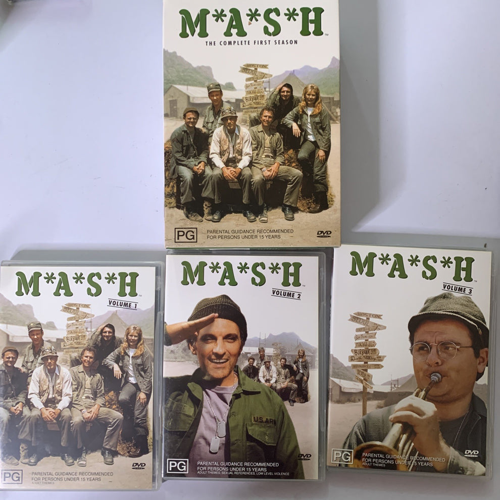 MASH : The Complete Season 1 (DVD, 1972) Region 4 – Retro Unit