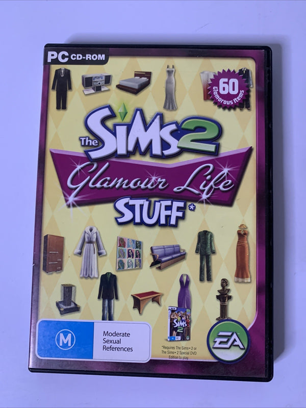 The Sims 2: Glamour Life Stuff Expansion Pack PC CD-ROM Windows Game ...