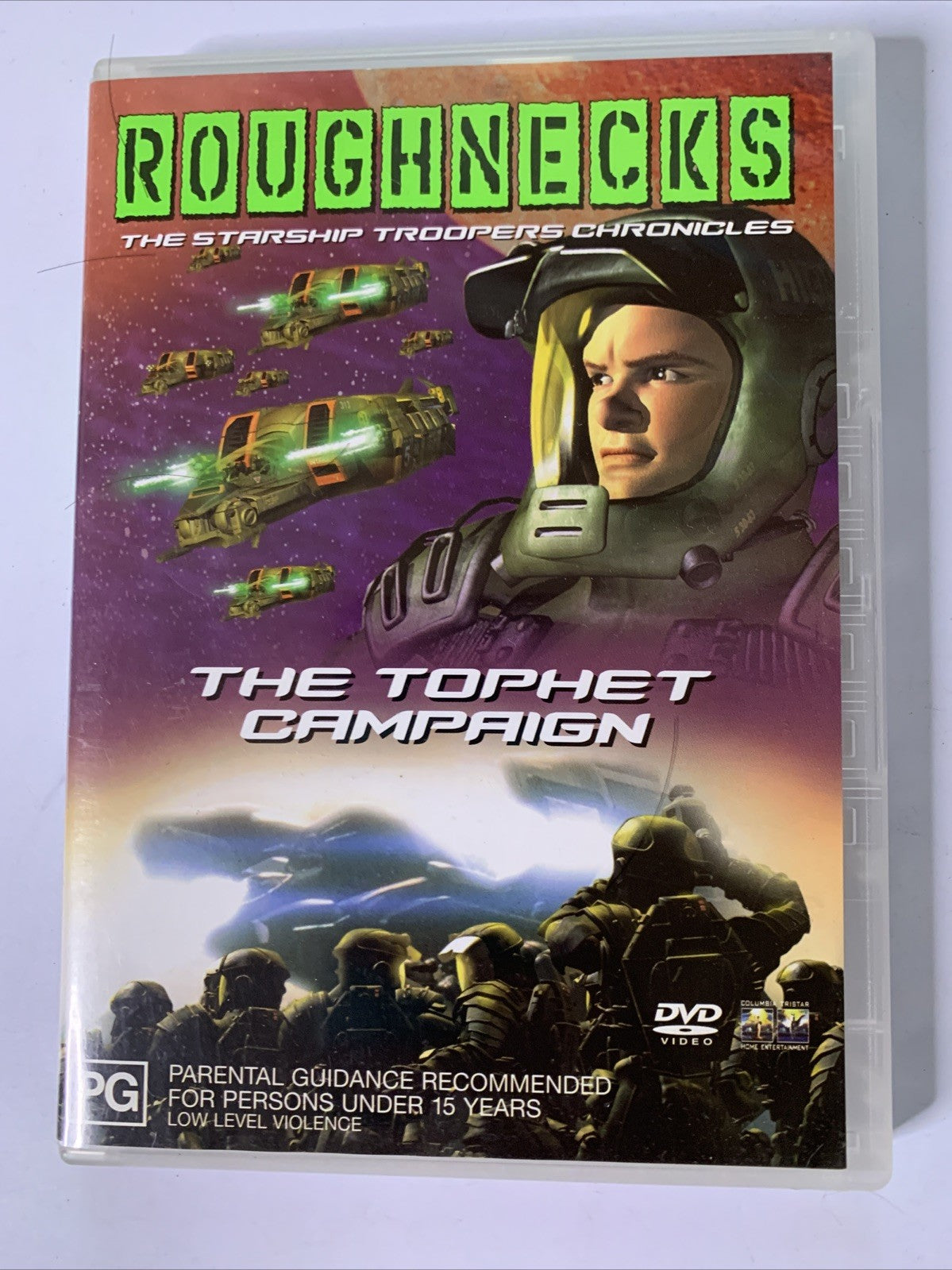 Roughnecks: Starship Troopers Chronicles The Tophet Campaign (DVD, 199 ...