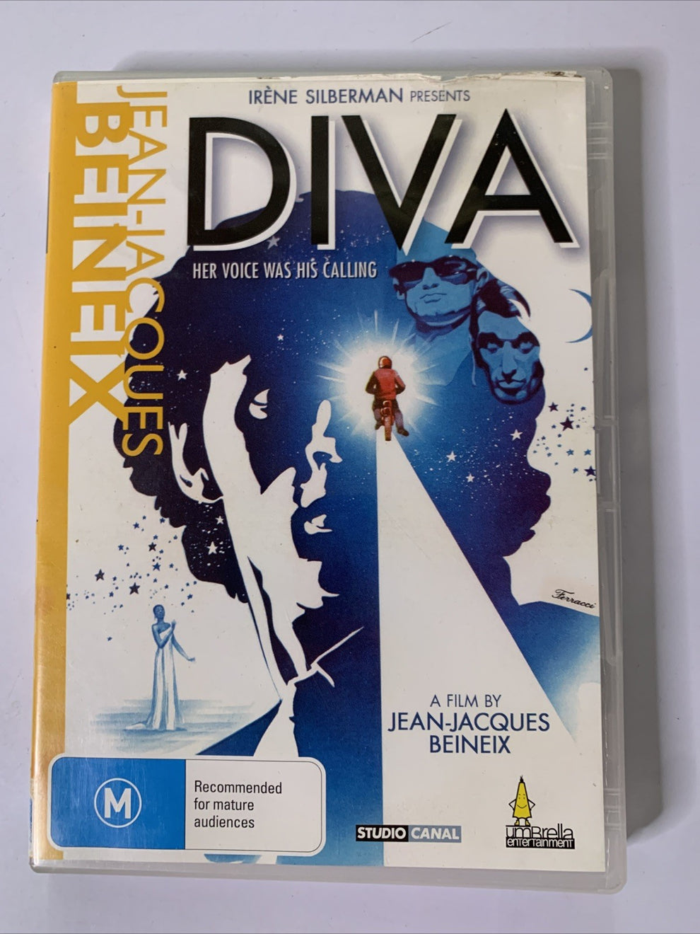 Diva (DVD, 1981) Frédéric Andréi, Jean-Jacques Beineix French Film Reg ...