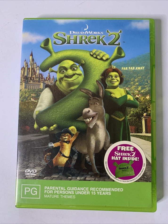 Shrek 2 (DVD, 2004) Animated Film Region 4 &2 – Retro Unit