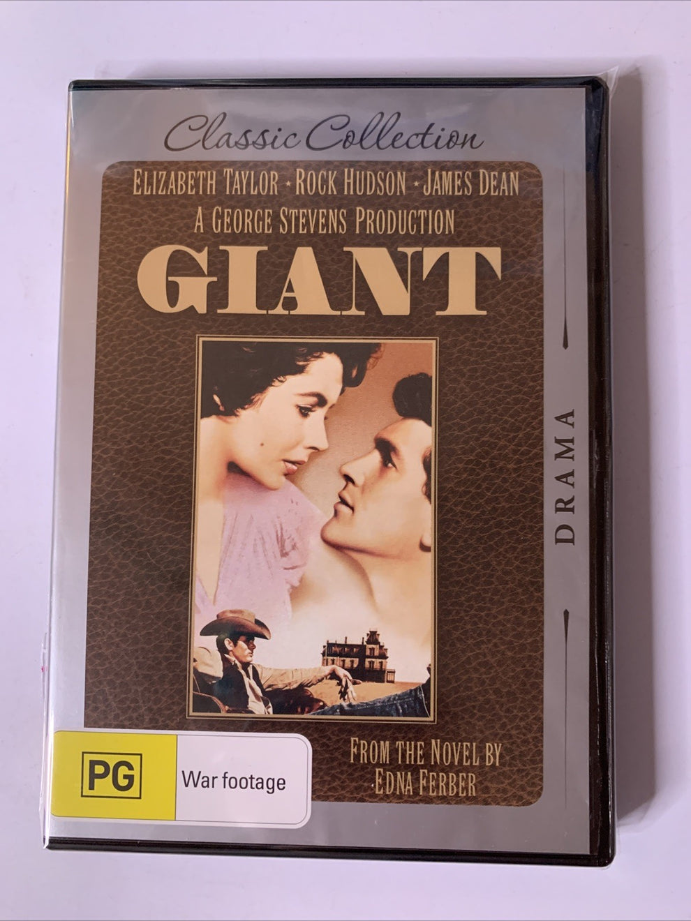 Giant (DVD, 1956) James Dean, Elizabeth Taylor, Rock Hudson Region 4 N ...
