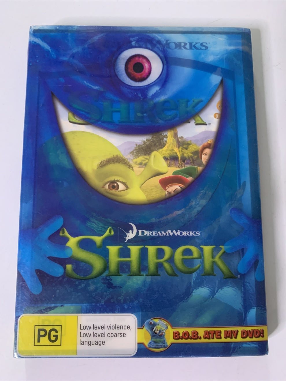 Shrek (DVD, 2001) Eddie Murphy, Mike Myers, Cameron Diaz Region 4 ...