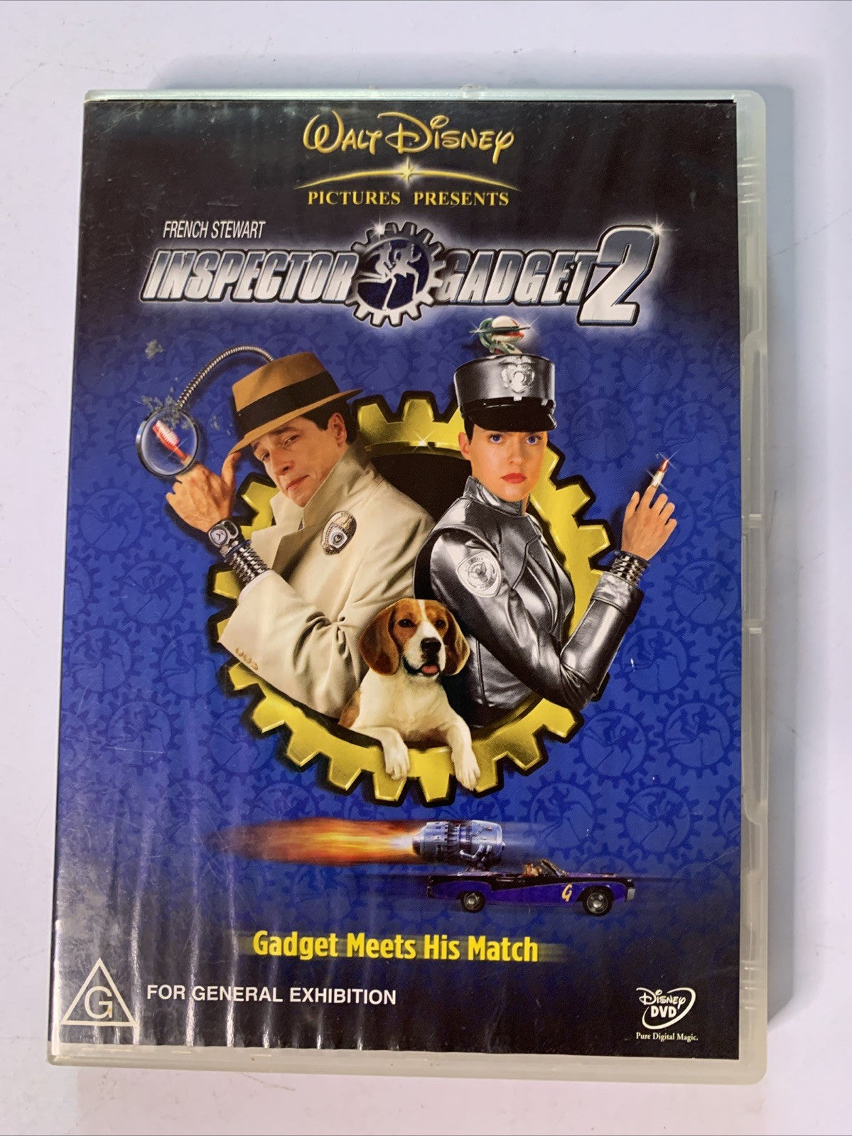 Inspector Gadget 2 (DVD, 2002) Elaine Hendrix, French Stewart Disney R ...