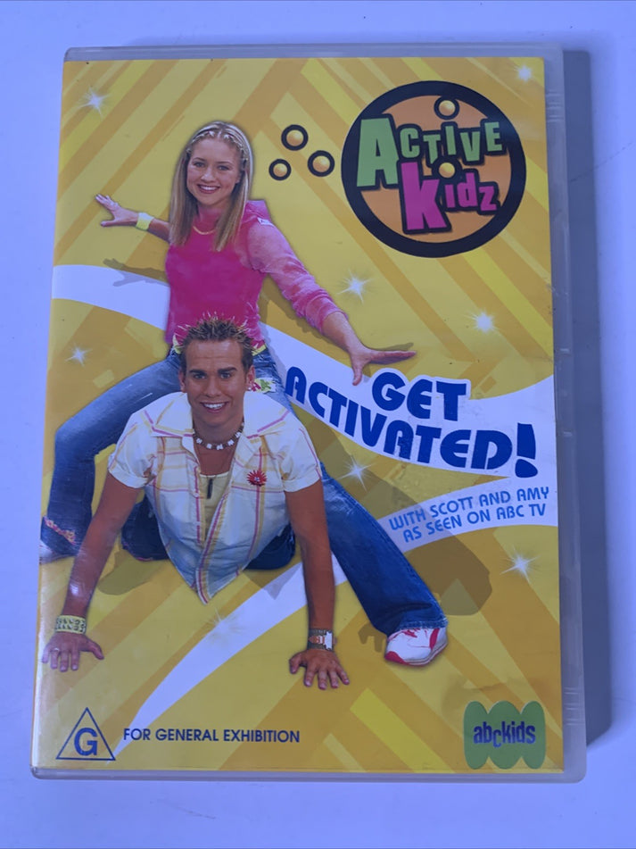 Active Kidz: Get Activated (DVD, 2000) ABC Kids Region 4 – Retro Unit