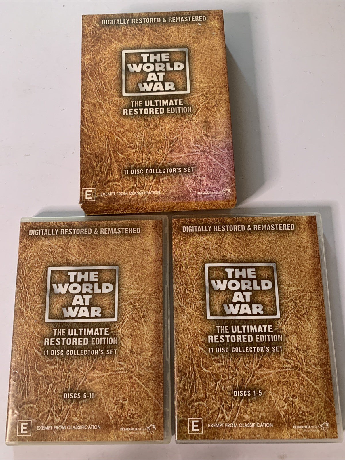 The World at War | Ultimate Restored Edition (DVD, 2011) All Regions ...