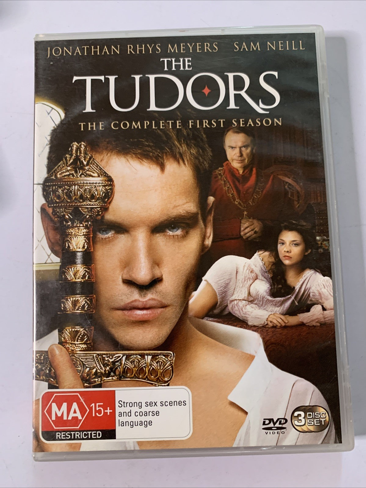 The Tudors : Season 1 (DVD, 2007) Jonathan Rhys Myers, Sam Neil Region ...