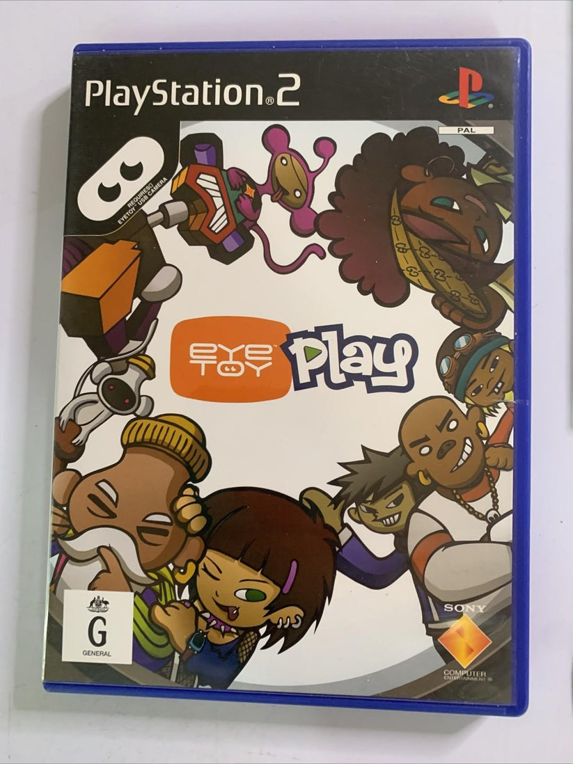 Eye Toy Play PS2 Sony Playstation PAL Game Complete – Retro Unit