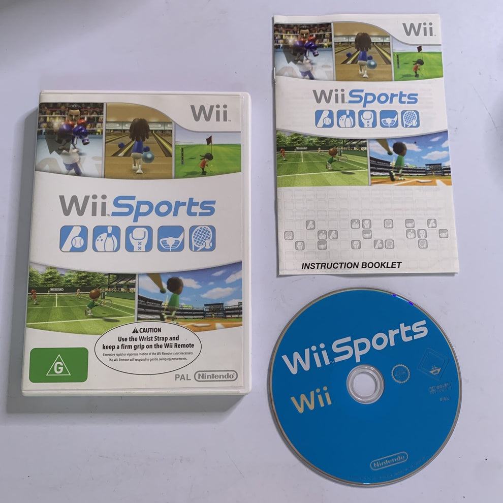 Wii Sports Nintendo Wii 2006 PAL Game Complete – Retro Unit