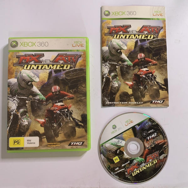 MX vs ATV Untamed Microsoft XBOX 360 PAL Game Complete – Retro Unit