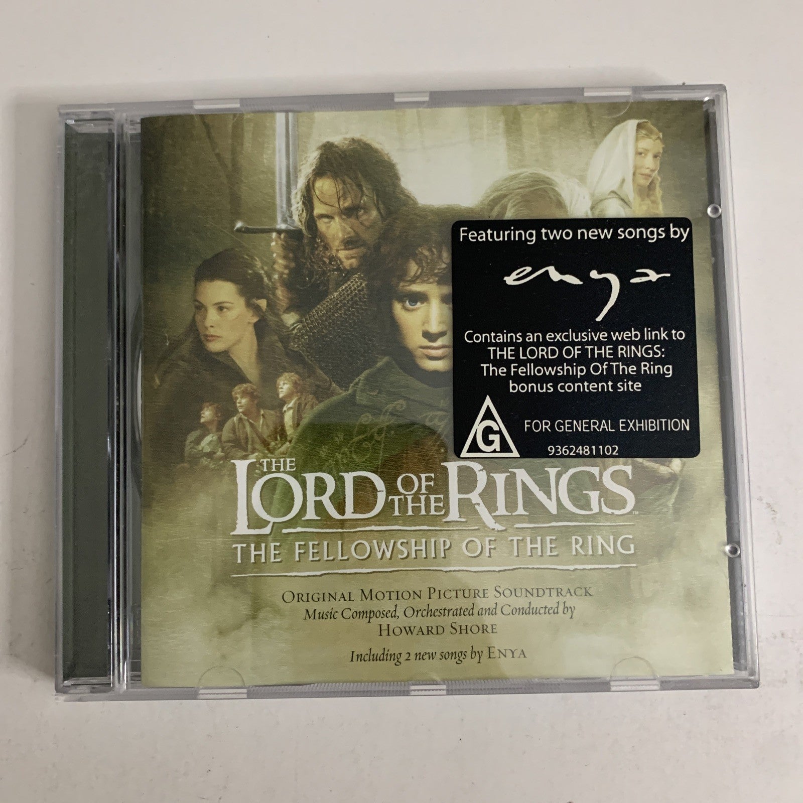 The Lord Of The Rings: The Fellowship Of The Ring OST FIlm Soundtrack ...