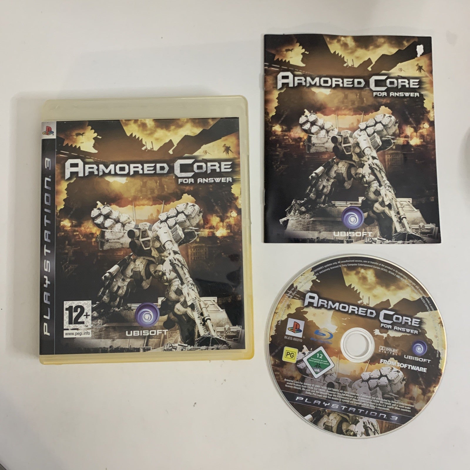 Armored Core: For Answer PS3 Sony Playstation 3 Game Complete – Retro Unit