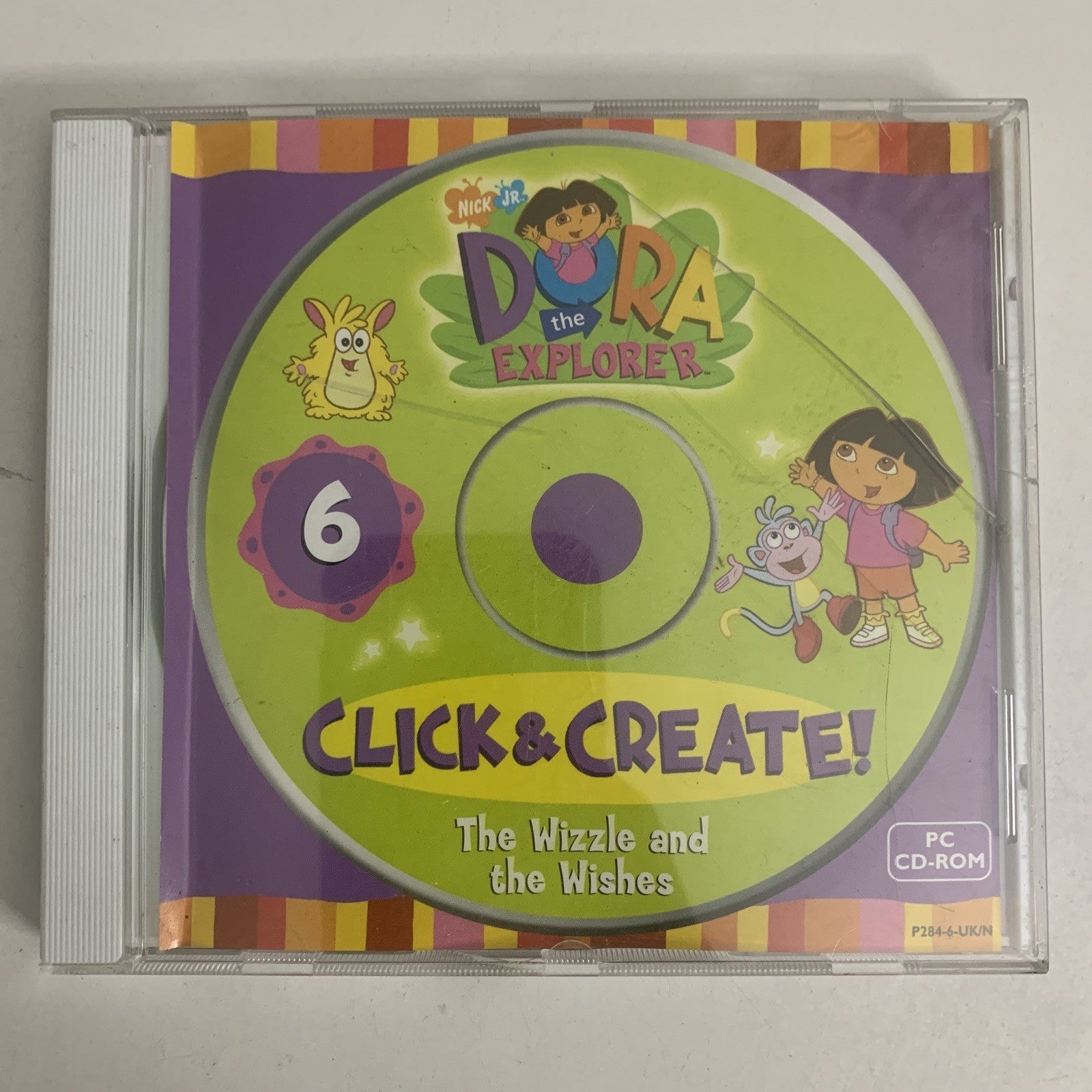 Dora The Explorer Click & Create: The Wizzle & The Wishes PC CD-ROM Wi ...