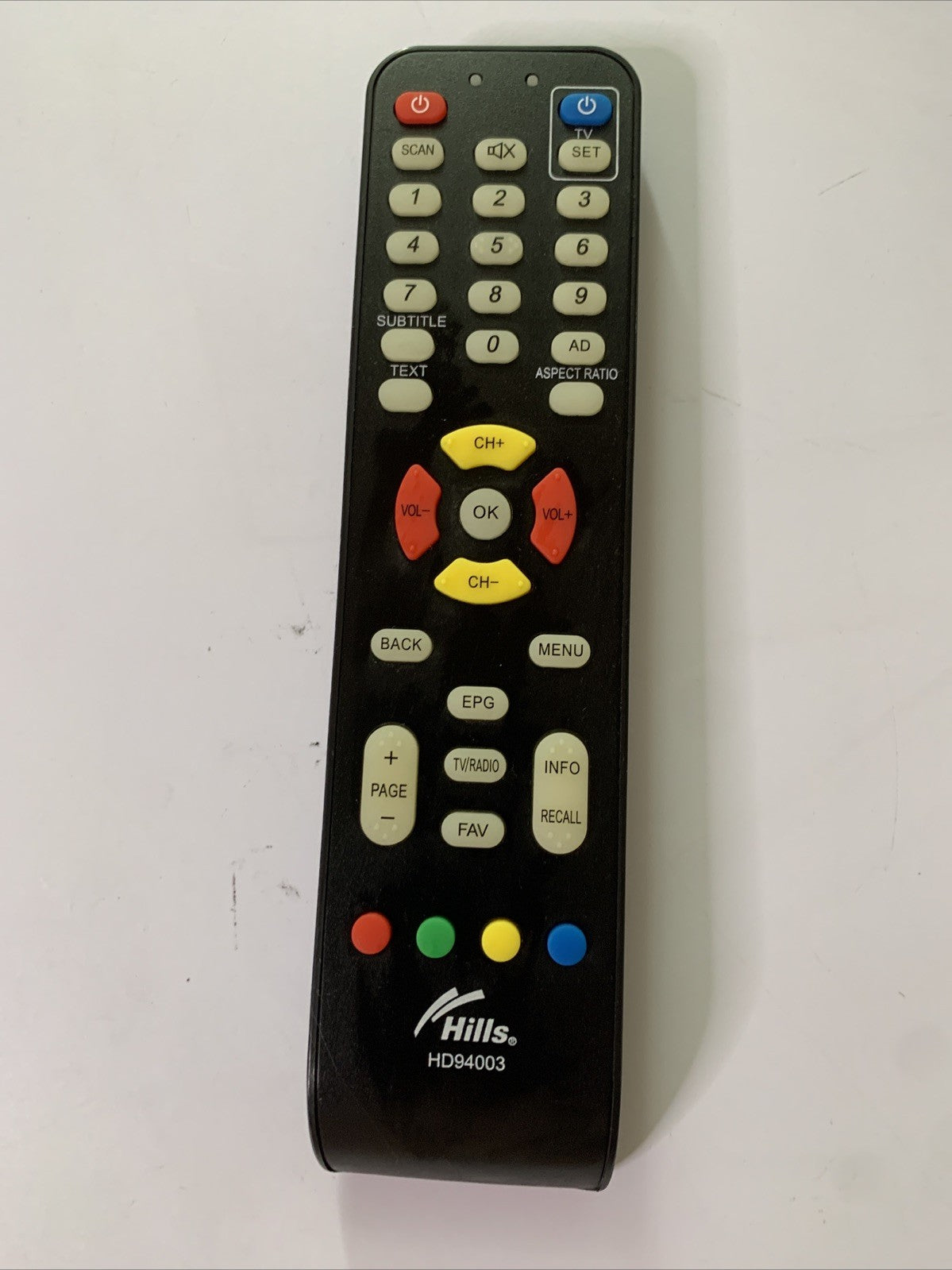 Genuine Hills HD94003 Remote Control For Set Top – Retro Unit