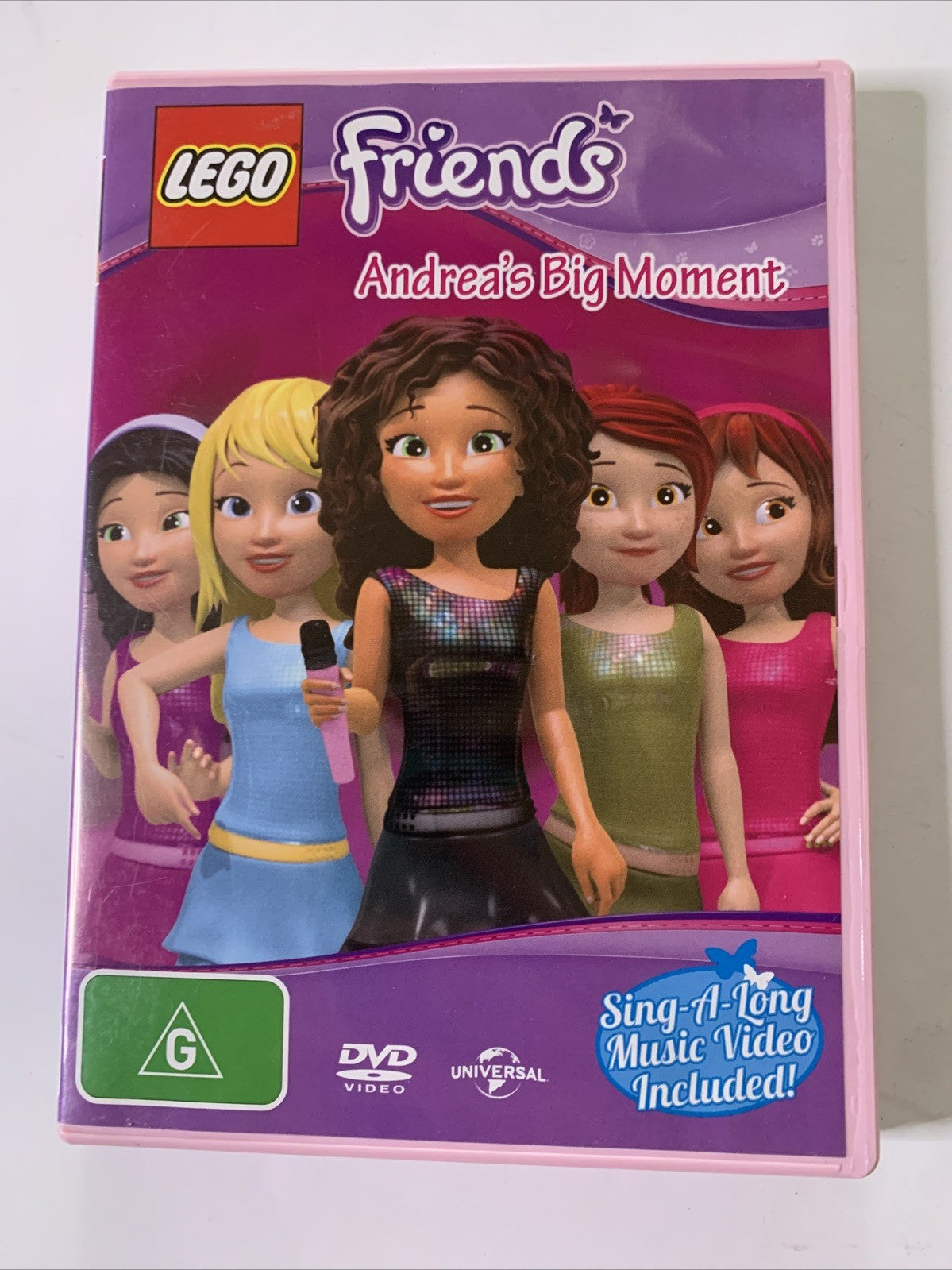 LEGO Friends: Andrea's Big Moment (DVD, 2013) Animation Region 4 ...