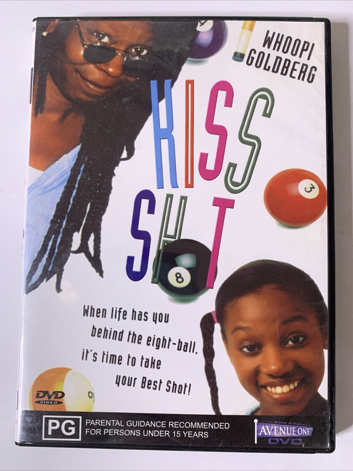 Kiss Shot (DVD, 1990) Whoopi Goldberg All Regions – Retro Unit