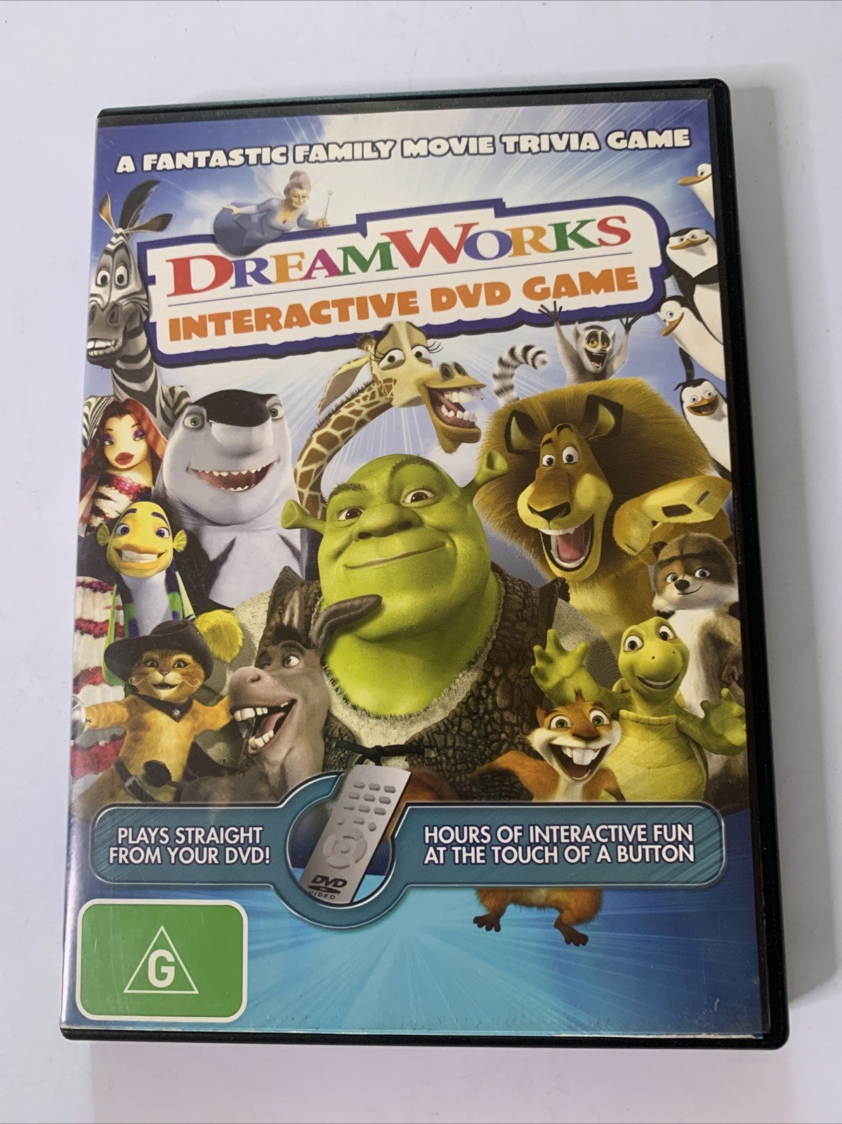 Dreamworks Interactive DVD Game (DVD, 200) Region 4 – Retro Unit