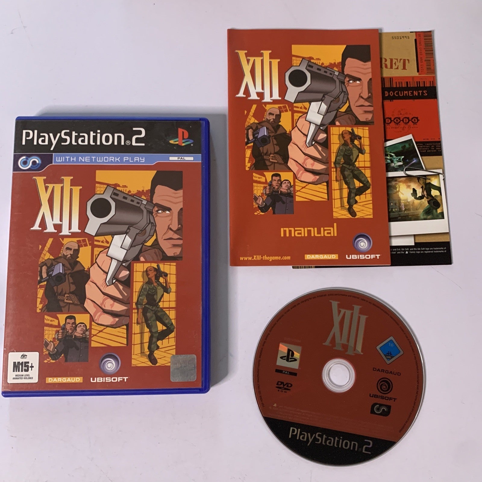 XIII PS2 Sony PlayStation 2 PAL Shooter 2003 Game Complete – Retro Unit