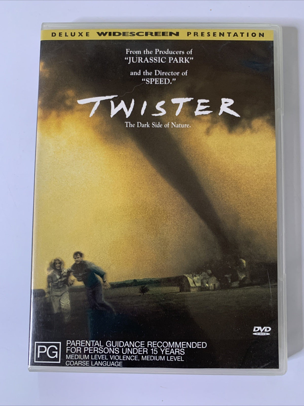 Twister (DVD, 1996) Bill Paxton, Cary Elwes, Helen Hunt Region 4 NEW ...