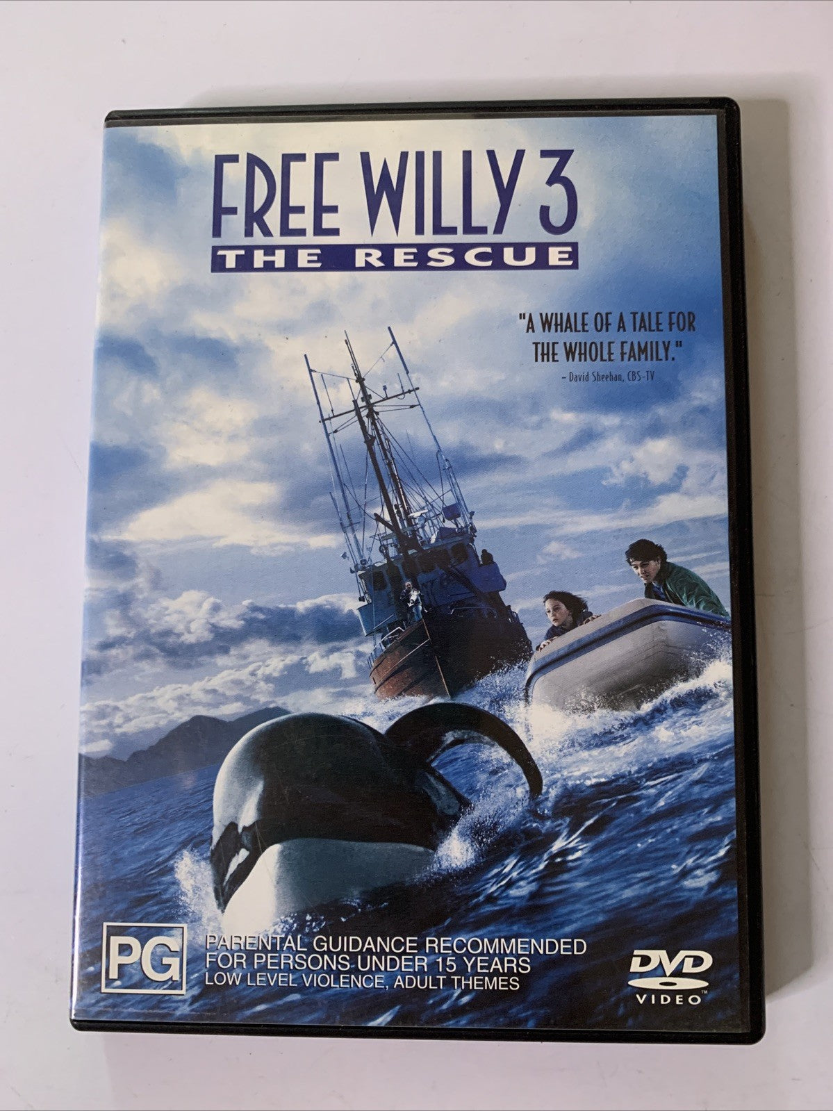 Free Willy 3 (DVD, 1996) Vincent Berry, Patrick Kilpatrick Region 4 ...