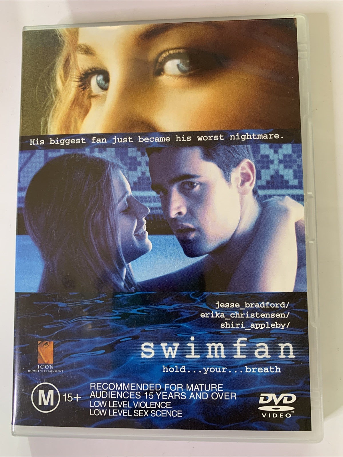 Swimfan (DVD, 2002) Jesse Bradford, Erika Christensen Region 4 NEW ...
