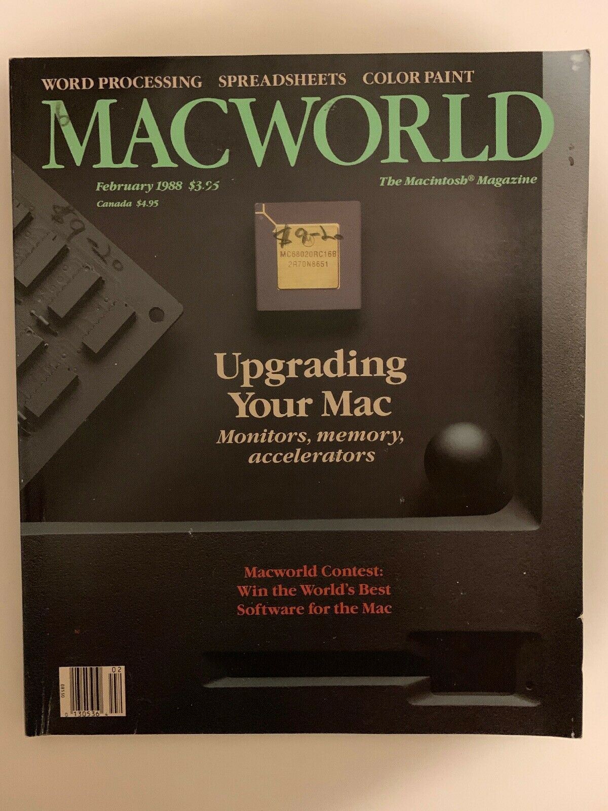 Vintage Macworld February 1988 The Apple McIntosh Magazine – Retro Unit
