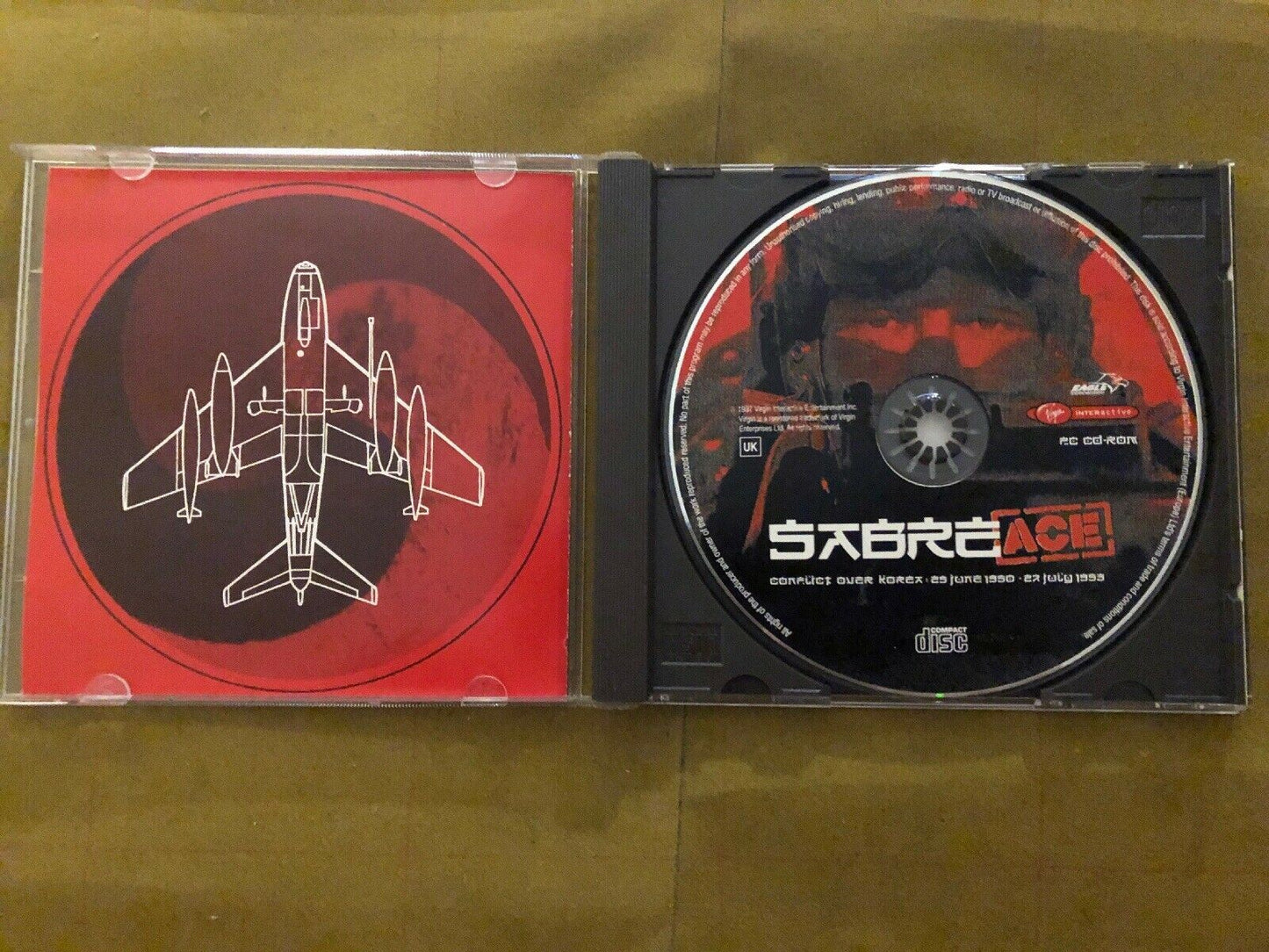 Sabre Ace - Conflict Over Korea for PC Win 95 1997 Flight Combat Simul ...