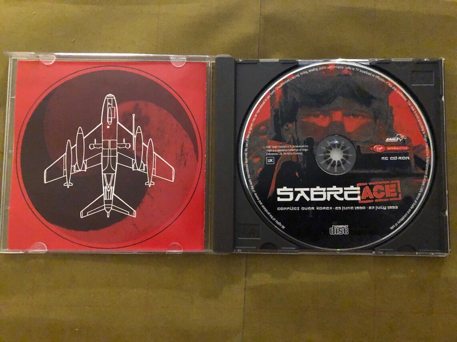 Sabre Ace - Conflict Over Korea for PC Win 95 1997 Flight Combat Simul ...