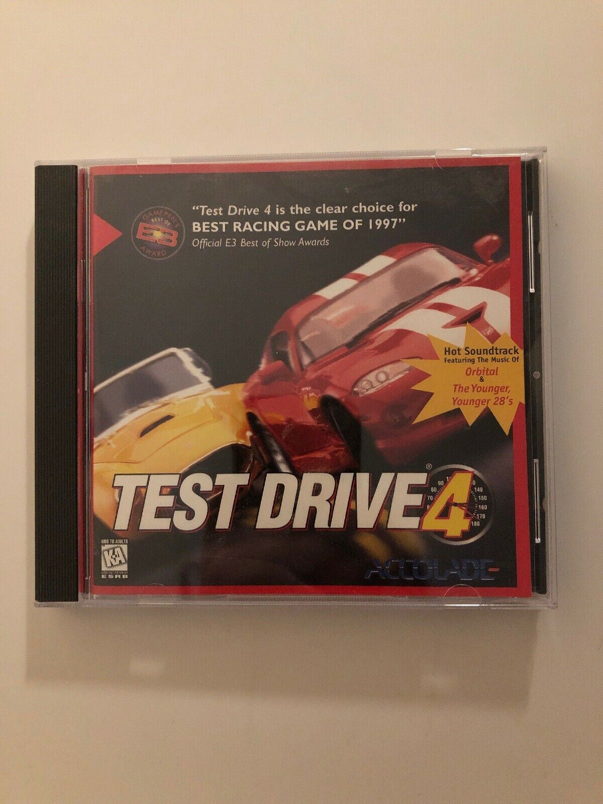 PC Test Drive 4 Limited Edition (1997) w/ Jewel Case Insert Instructio ...