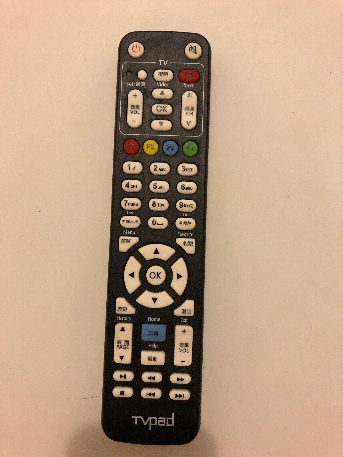 Genuine TVPAD JX-1235 Original Remote Control – Retro Unit