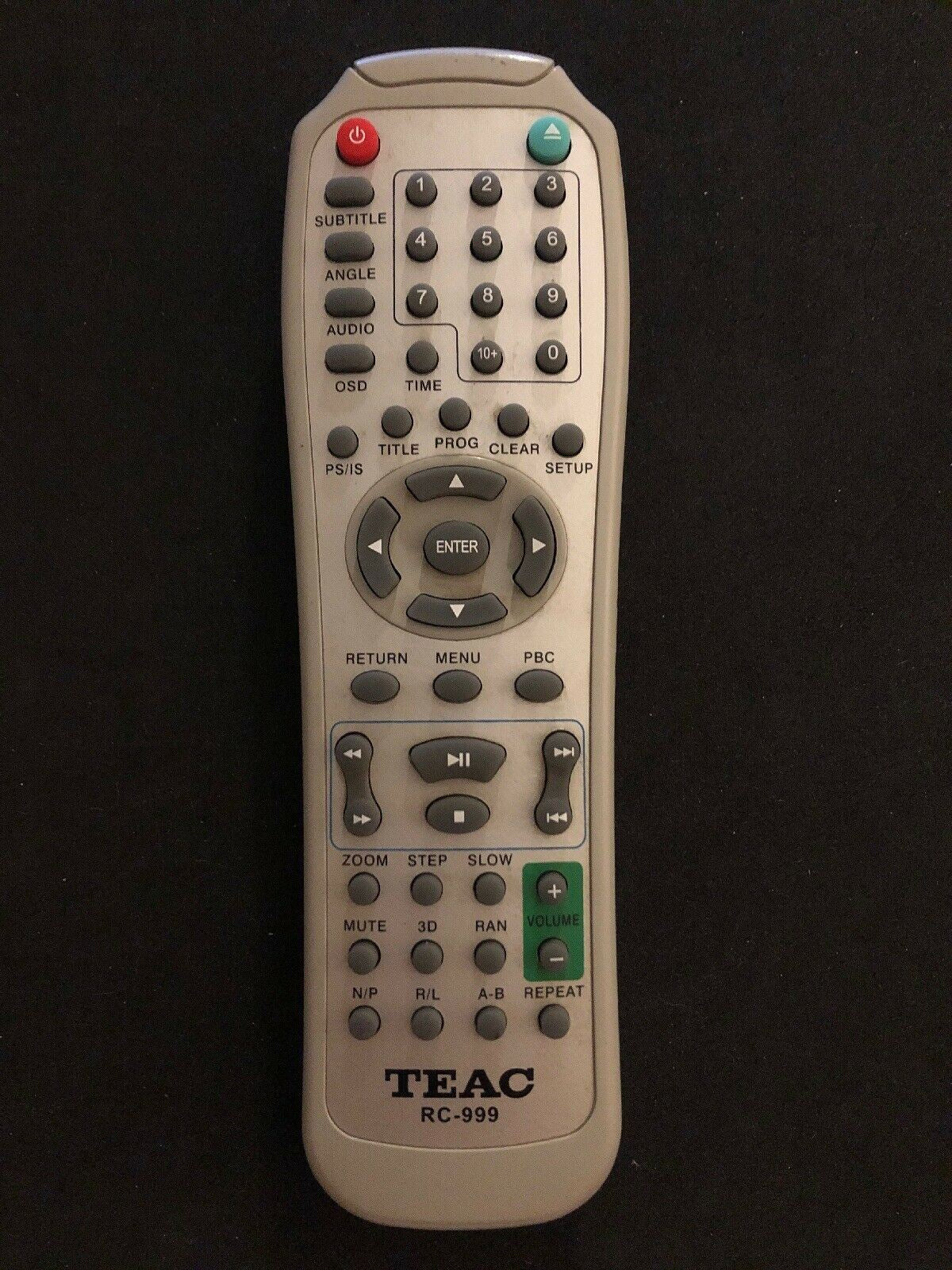 Genuine Teac RC-999 Original Remote Control – Retro Unit