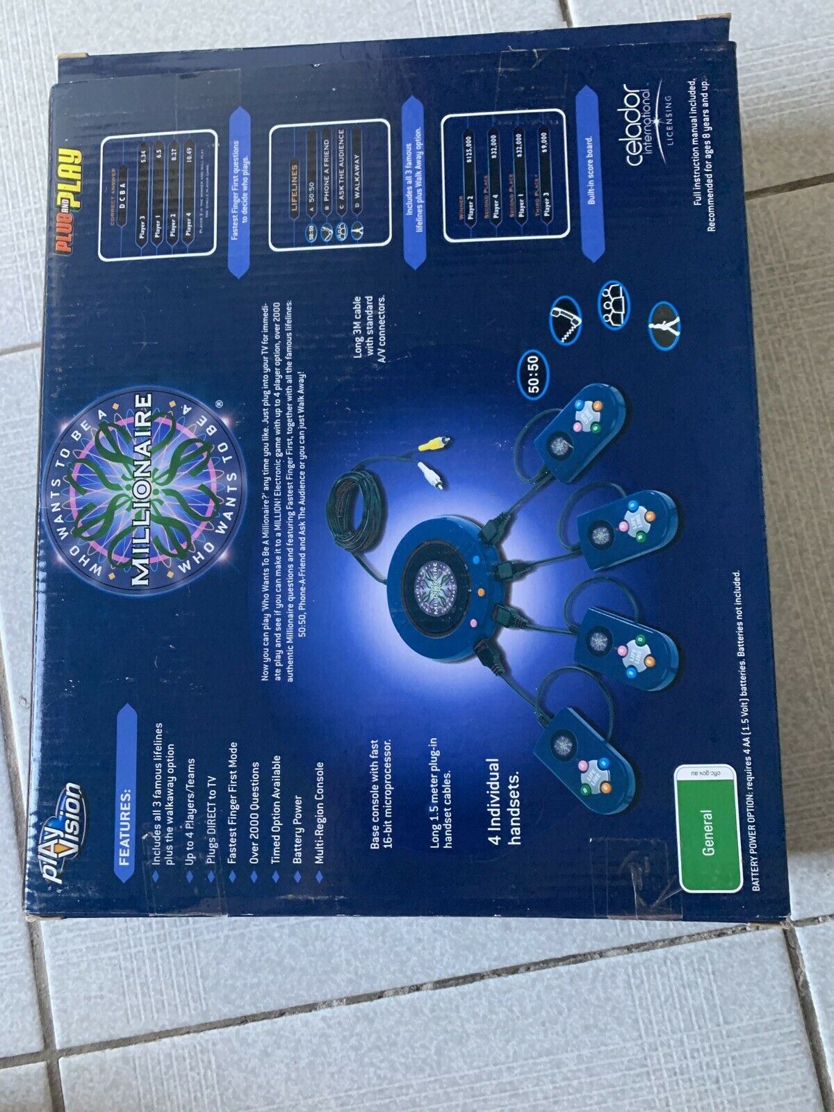 Who Wants To Be A Millionaire Game Plug and Play Video Game System ...