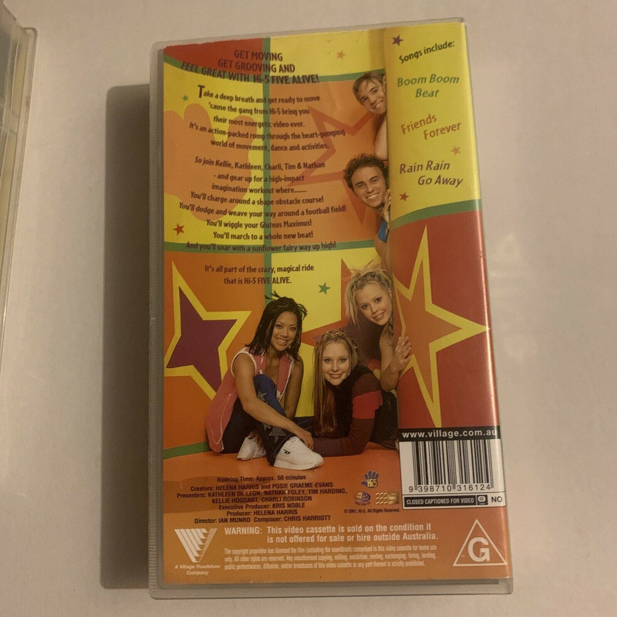 HI-5 - Let's Celebrate & Five Alive VHS PAL – Retro Unit