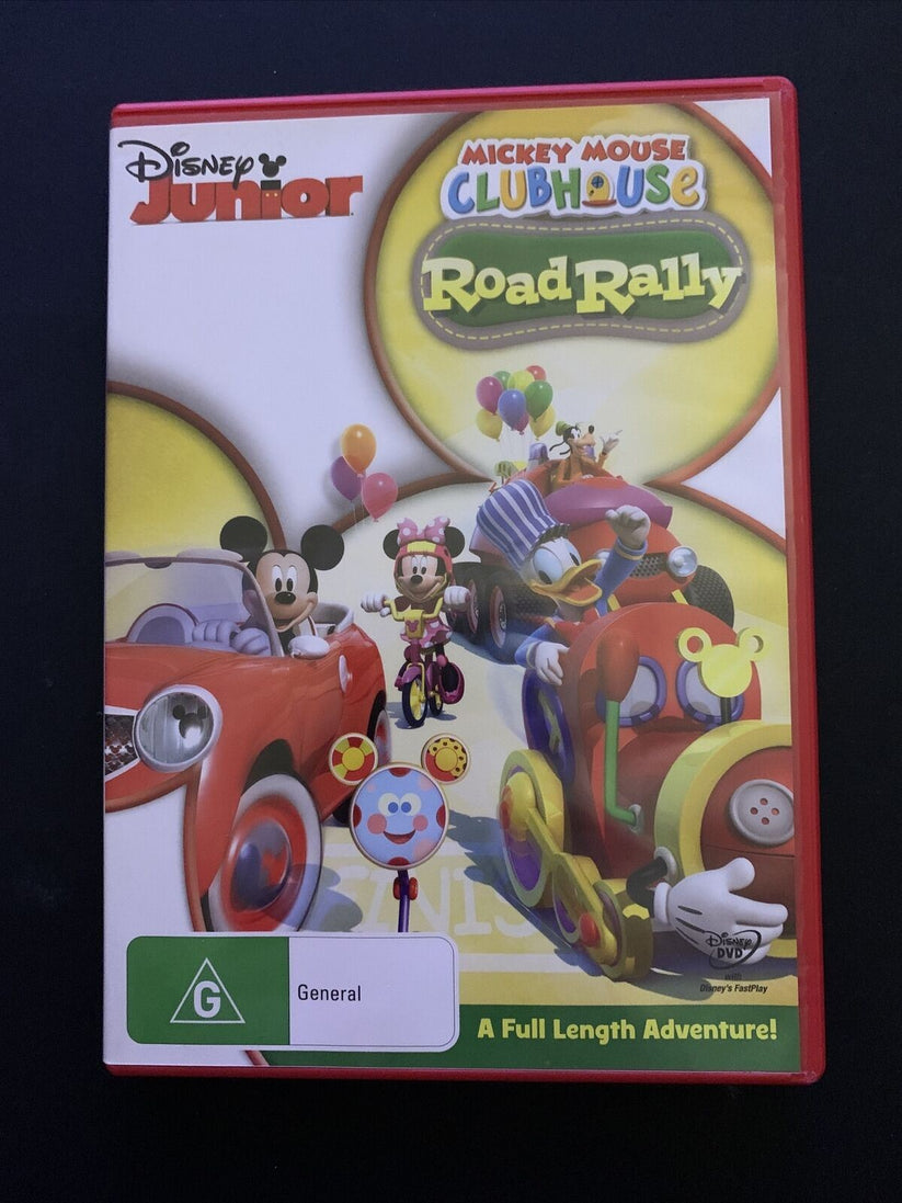 Mickey Mouse Clubhouse - Road Rally (DVD) Disney Animation. Region 4&2 ...