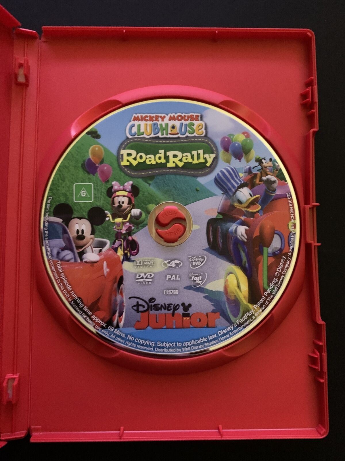 Mickey Mouse Clubhouse - Road Rally (DVD) Disney Animation. Region 4&2 ...