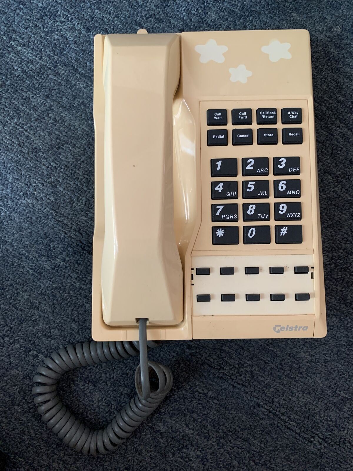 Telstra TF400C Corded Home Phone Telephone Landline Retro – Retro Unit