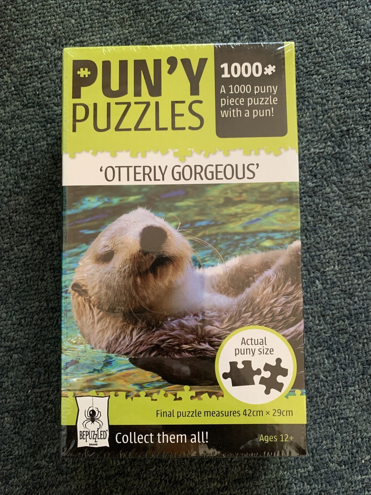 *New Sealed* Pun'y Puzzles - OTTERLY GORGEOUS 1000 Piece Jigsaw Puzzle ...