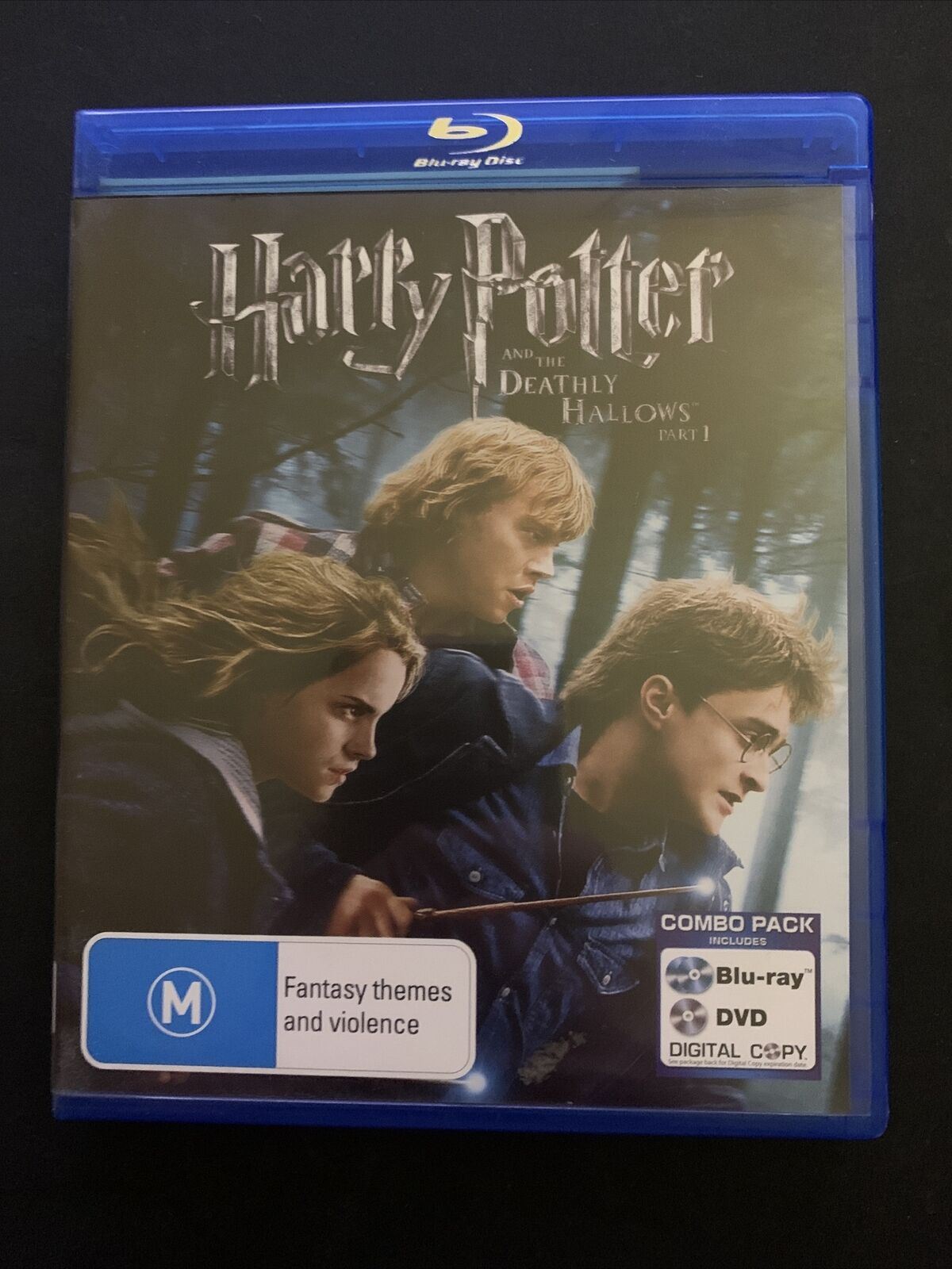 Harry Potter And The Deathly Hallows : Part 1 (Blu-ray + DVD, 2011, 2 ...