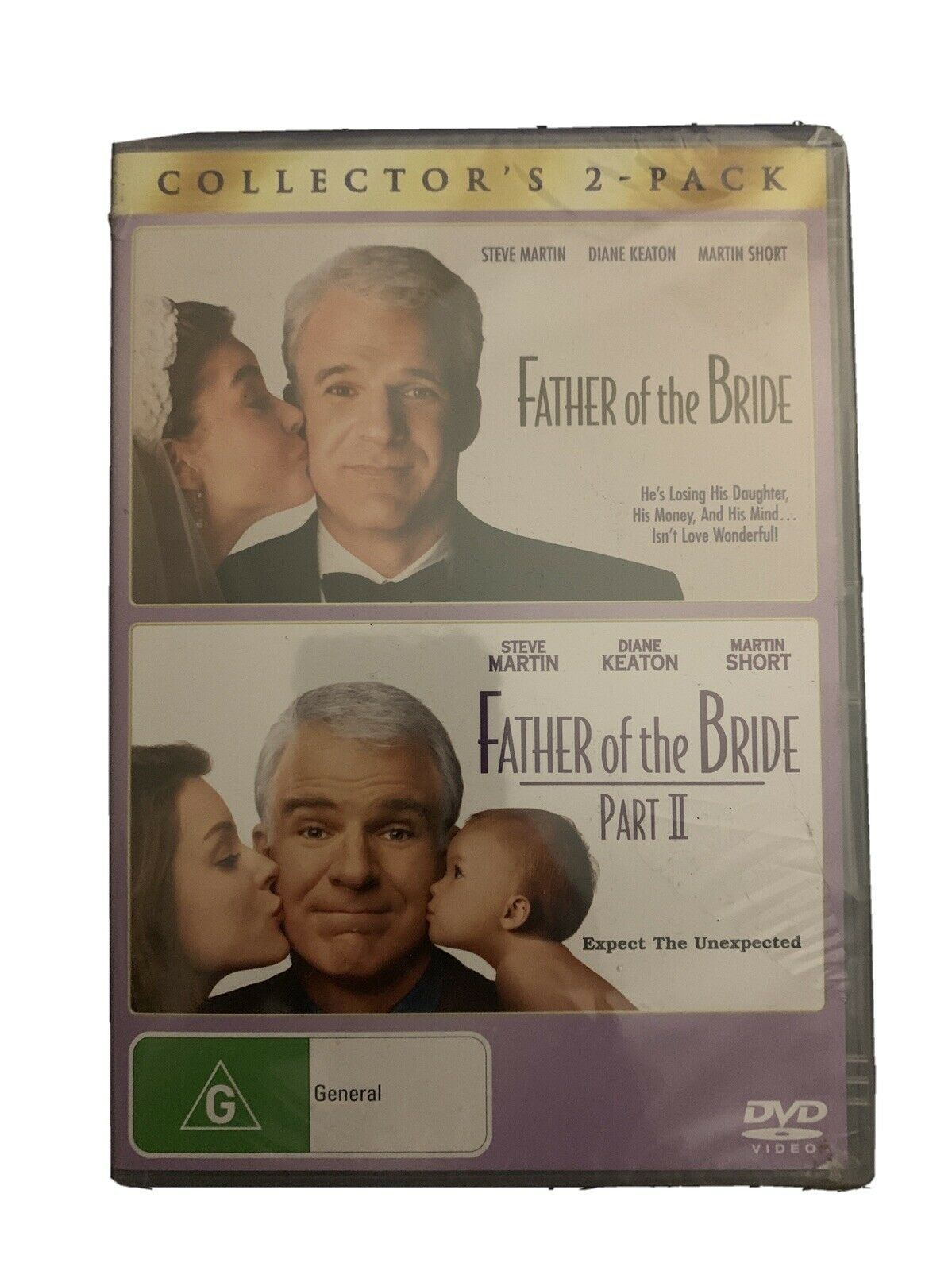 *New Sealed* Father Of The Bride 1 & 2 (DVD) Region 4 – Retro Unit