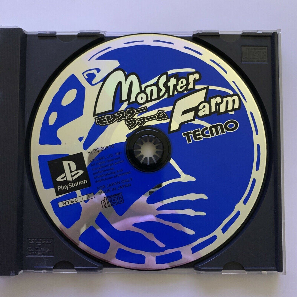 Monster Farm (Monster Ranch) - Playstation PS1 NTSC-J Japan Farming RP ...