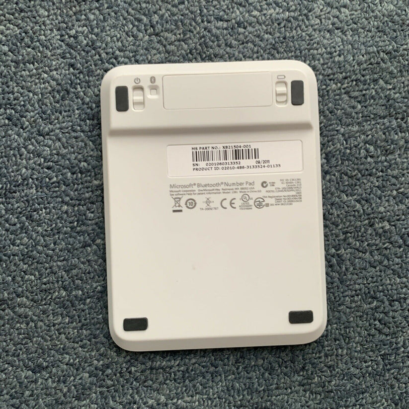 Microsoft Bluetooth Mobile Keyboard & Keypad 6000 – Retro Unit